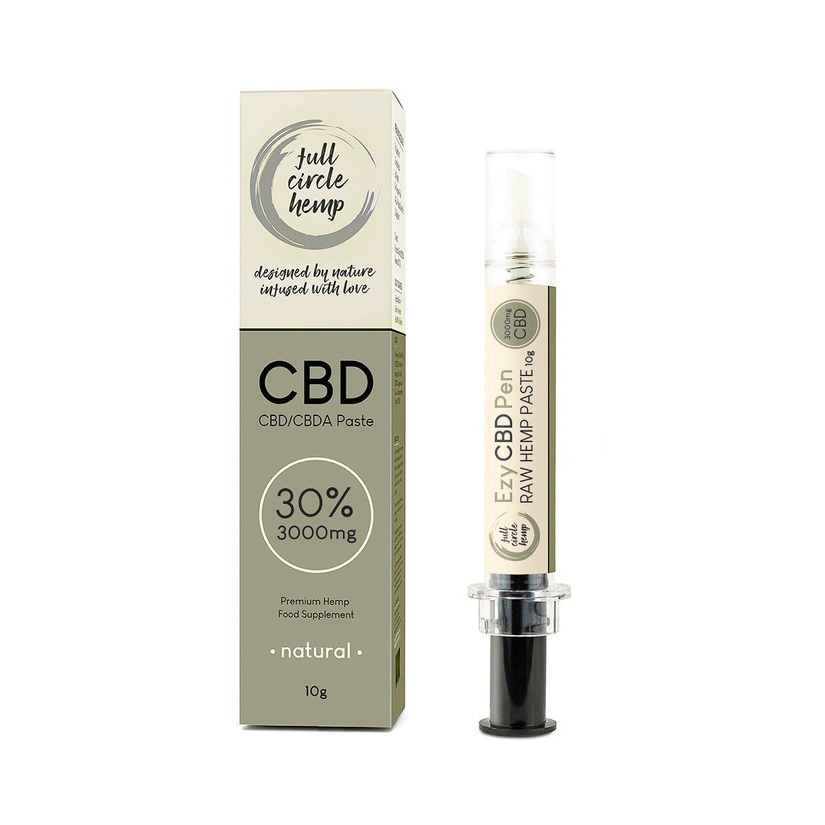 CBD Paste 30% 10g 3000mg | High Strength CBD | Full Spectrum Extract ...